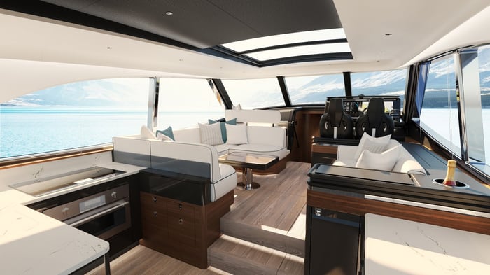 Eclipse 605 Shadow for Sale | New Express Cruisers | HMY Yachts